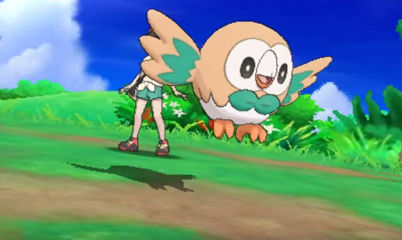 Rowlet - New Pokémon - Generation VII - Azurilland