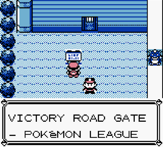 Victory Road - Pokémon League - Walkthrough - Pokémon Red Blue Yellow ...