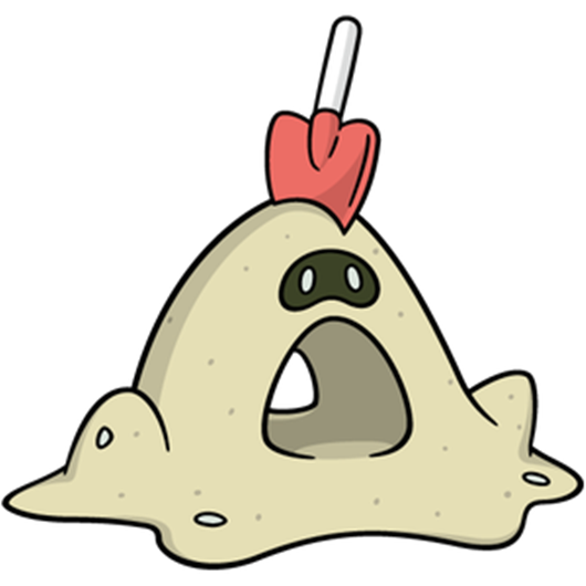 Sandygast - New Pokémon - Generation VII - Azurilland