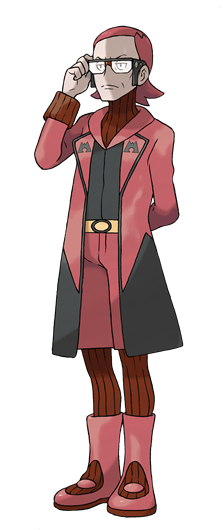 Pokemon Omega Ruby & Alpha Sapphire - Maxie Minecraft Skin